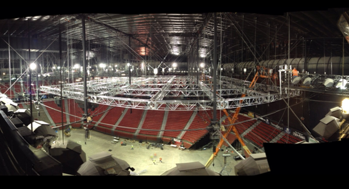 Custom Truss Applications and Installations Photo Display