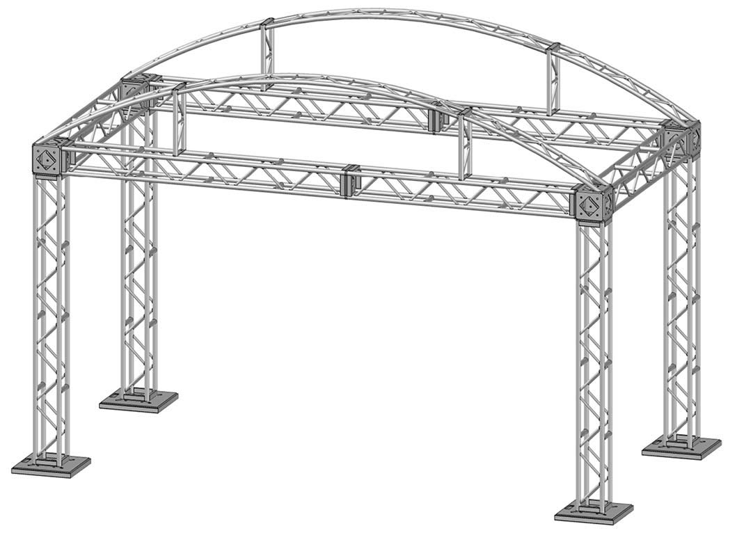 Modular Booth Truss Systems for Tradeshows, Exhibits, DJ Booths & More