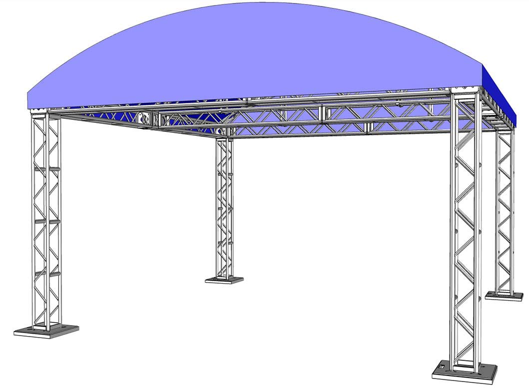 Modular Booth Truss Systems for Tradeshows, Exhibits, DJ Booths & More