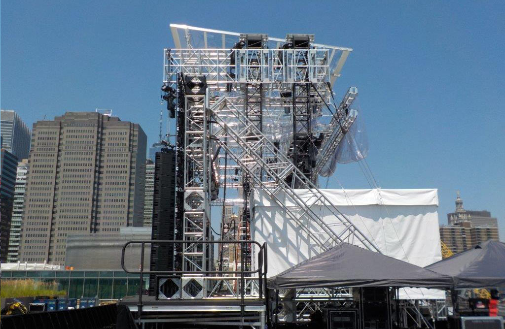 XSF Truss at Pier 17 in NYC – XSF Truss