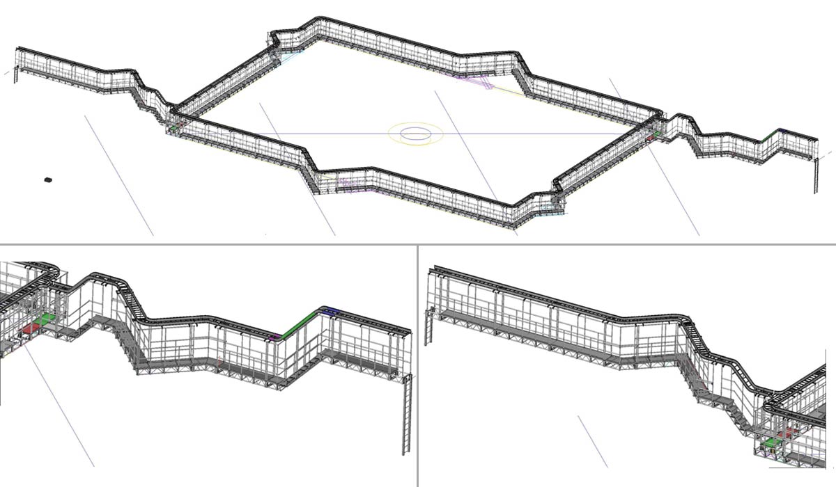 Industrial Catwalk Drawings