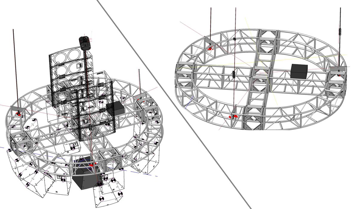 Arena Installations - XSF Truss